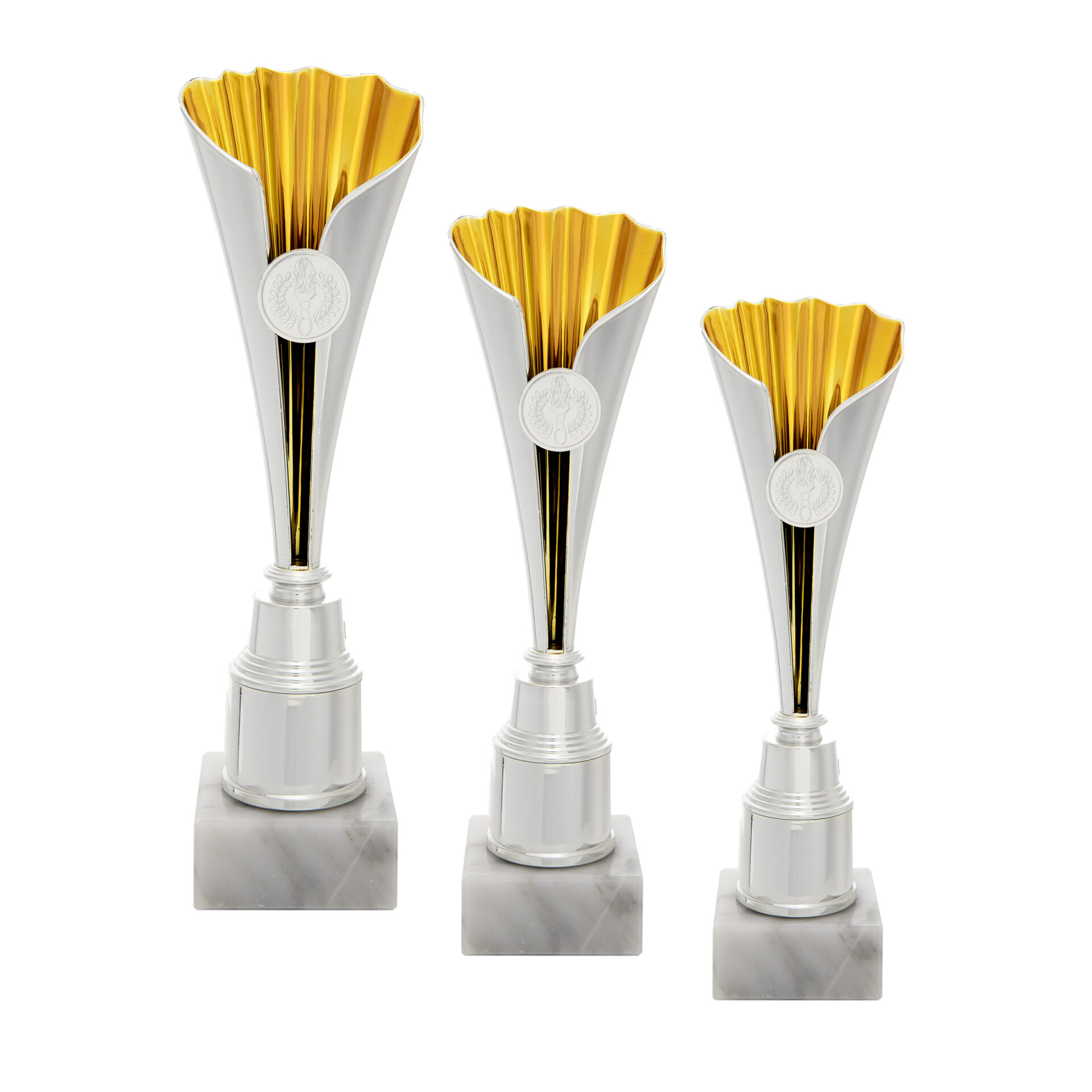 Trofeu argintiu model evantai PRO64623