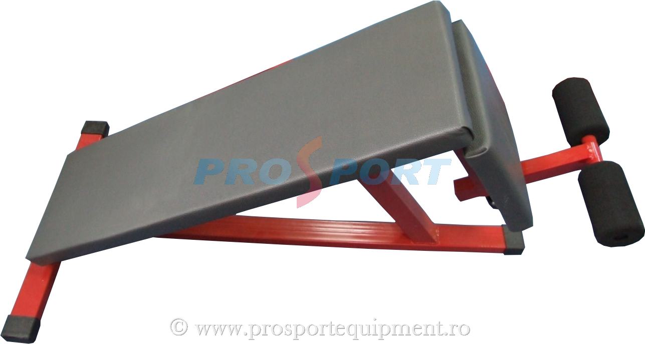 Banca fixa pentru abdomen robusta, din otel, pentru sala si acasa