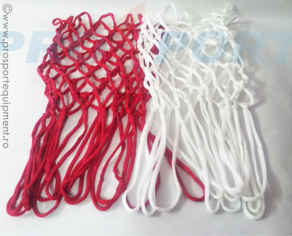 Plasa baschet pentru competitie si antrenament, din PP de diverse culori